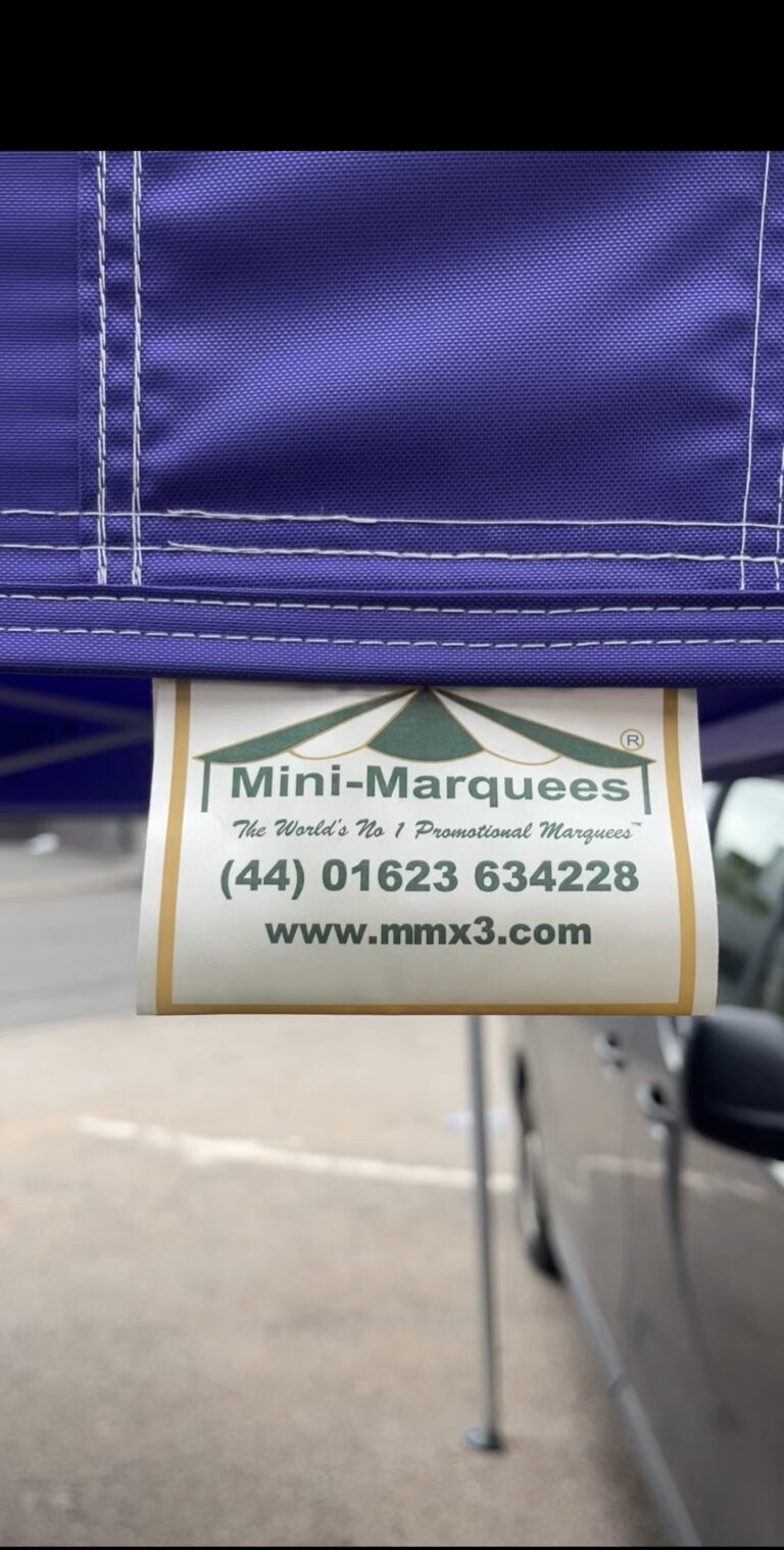 Our Marquees - Mini Marquees - Premium Marquees (Gazebos)